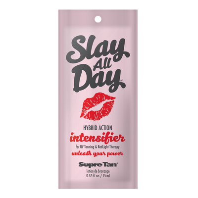1 packet Slay All Day Hybrid Action Intensifier for UV Tanning & Redli ...