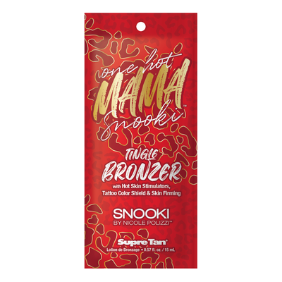 1 packet Snooki One Hot Mama Tingle bronzer with Hot Skin Stimulators ...